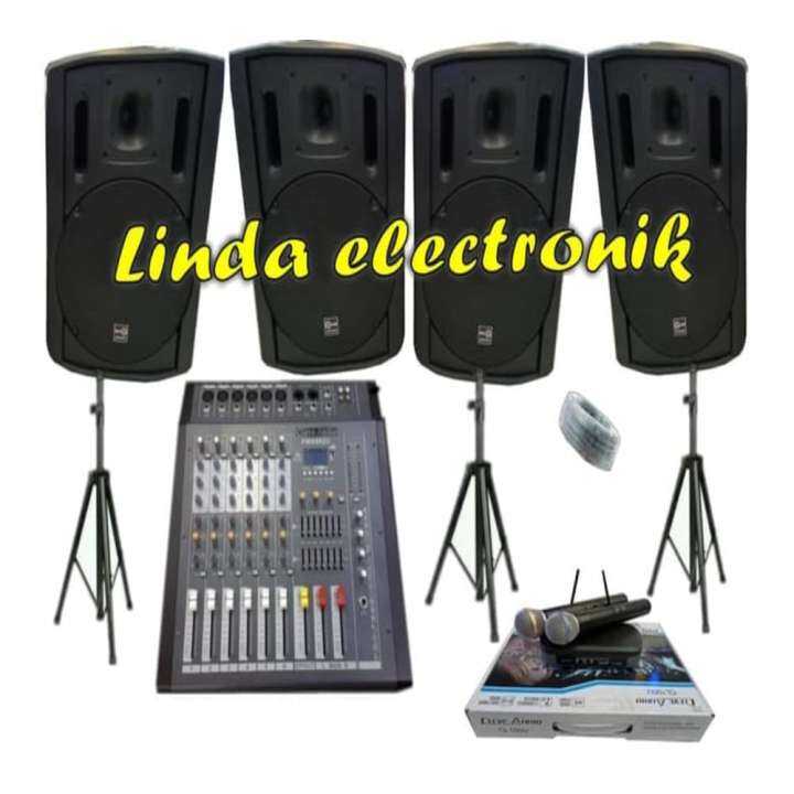 Paket Sound System Indoor Outdoor 2set 15inch Cleve Audio | Lazada ...