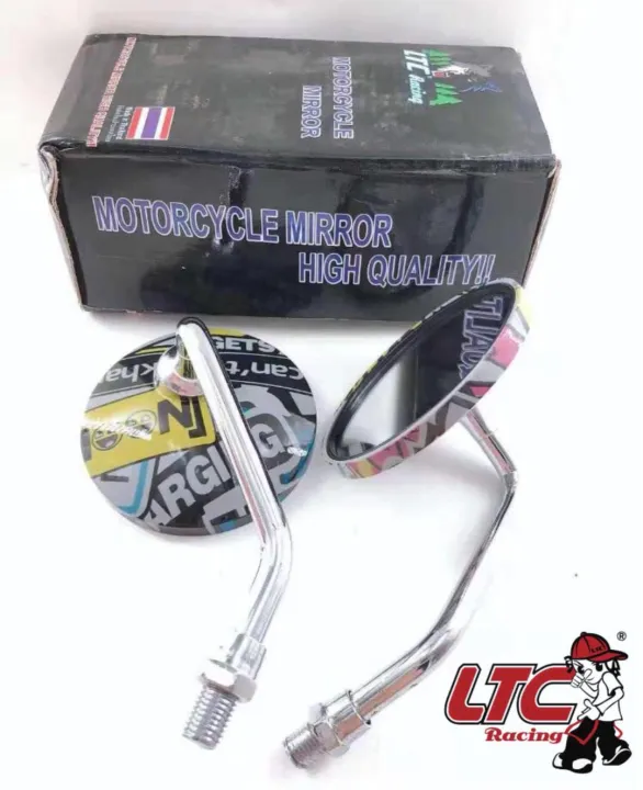 LTC Fashion Short Stem Honda Round Side Mirror | Lazada PH