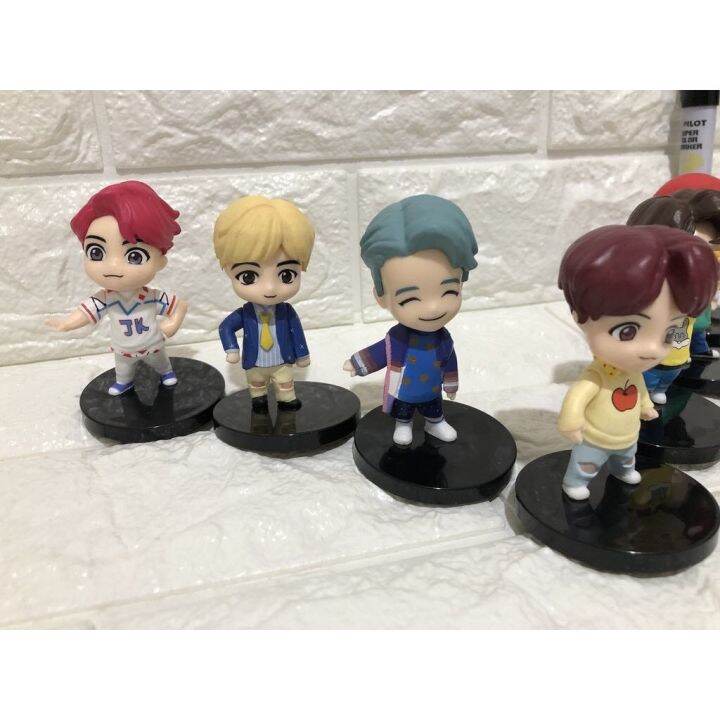 Kpop BTS Chibi Set of 7 Collectible Figure | Lazada PH