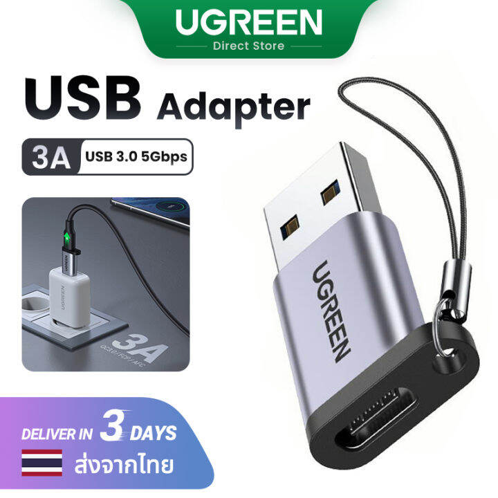 【Converter】UGREEN 5Gbps USB-C to USB 3.0 Adapter Support Charging Date ...
