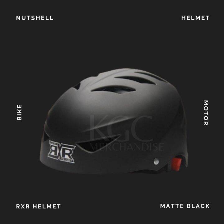 Nutshell Helmet 066E (BIKE MOTOR and Scooter) Safety Helmet | Lazada PH