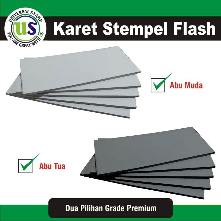 Karet Stempel Flash Grade Premium | Lazada Indonesia