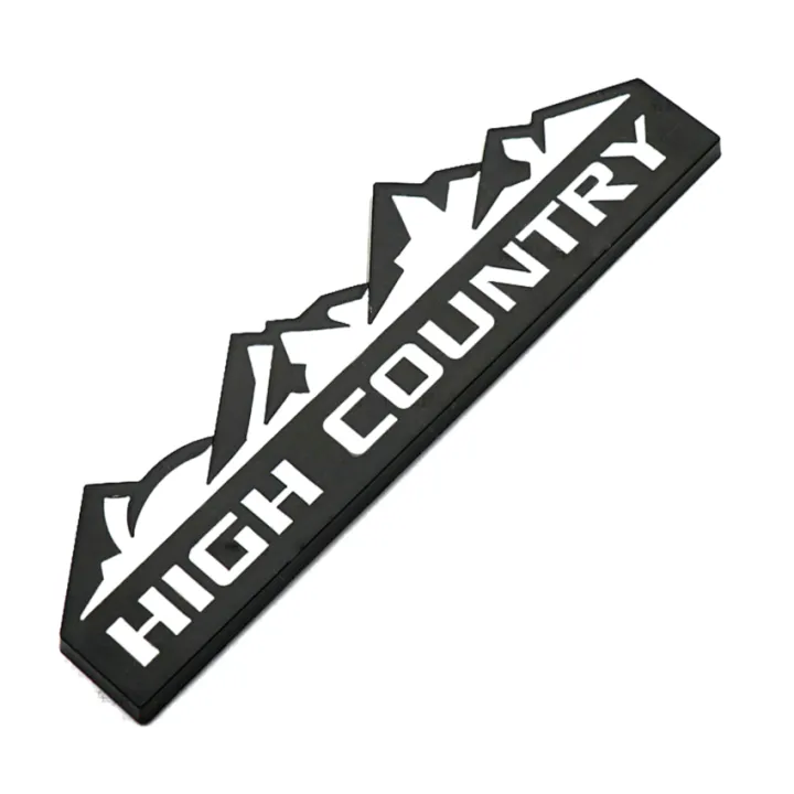 3D HIGH COUNTRY Car Sticker Emblem Badge Decal Front Grille For Jeep ...