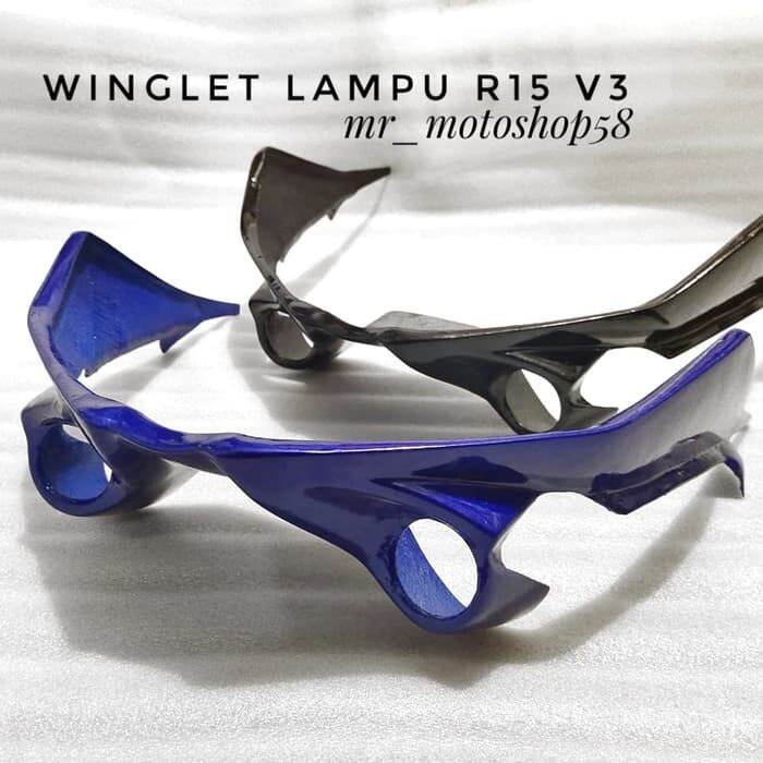 WINGLET YAMAHA R15 V3 LAMPU WINGLET YAMAHA R15 LAMPU WINGLET LAMPU R15 ...