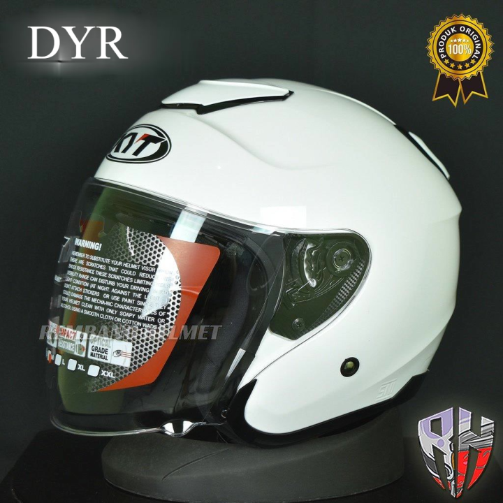 HELM KYOTO MERK DYR OSAKA - WHITE PACKING DUS BERAT 2KG HELM MURAH ...