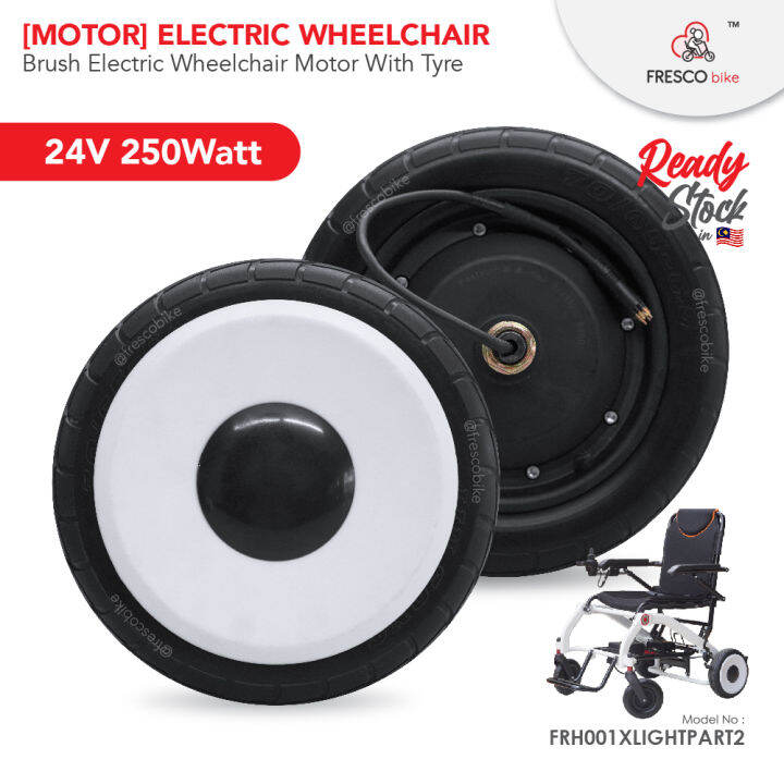 24v 250w [Motor] for Fresco Bike Electric Wheelchair Lightweight 18kg ...