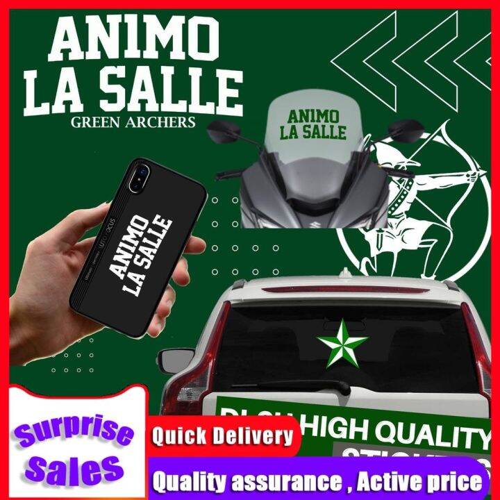 DLSU School Logo Sticker for Cellphone Laptop Motor Car and others : DE ...