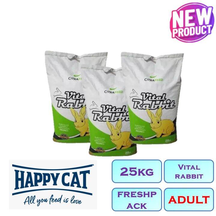 MAKANAN KELINCI CITRAFEED VITAL RABBIT ORIGINAL PAKAN BERVITAMIN RABBIT ...