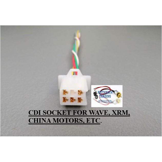 CDI Socket for Wave XRM China Motors Rusi-Heavy Duty | Lazada PH