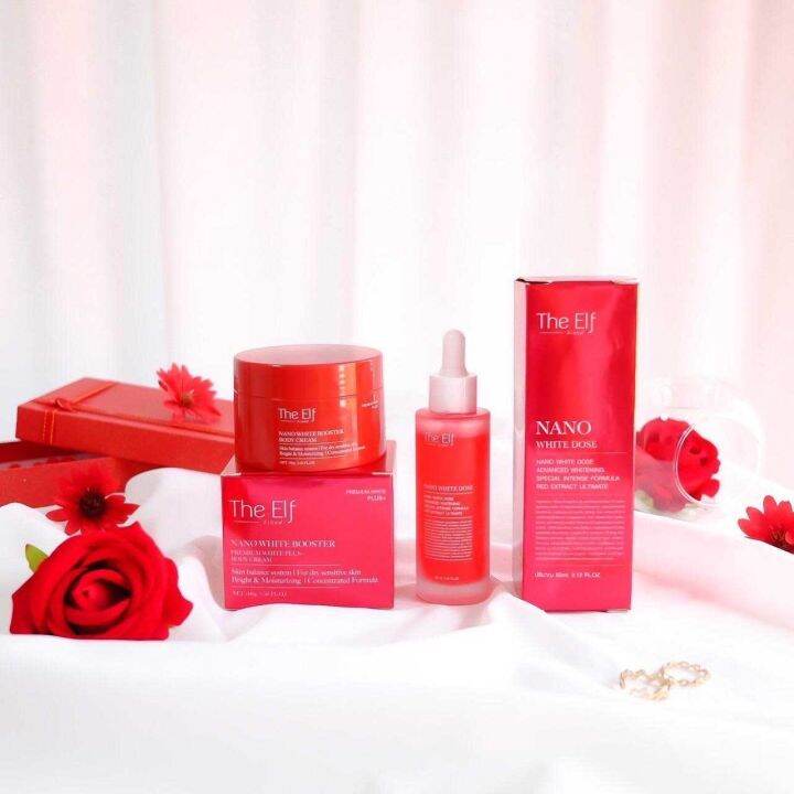 The Elf Nano White Booster นาโนไวท์บูสเตอร์/เซรั่ม The Elf Nano White ...