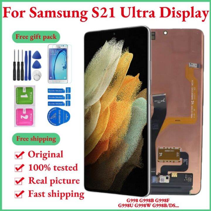 Original G998B LCD Screen For Samsung S21 Ultra 5G LCD Display SM-G998B ...