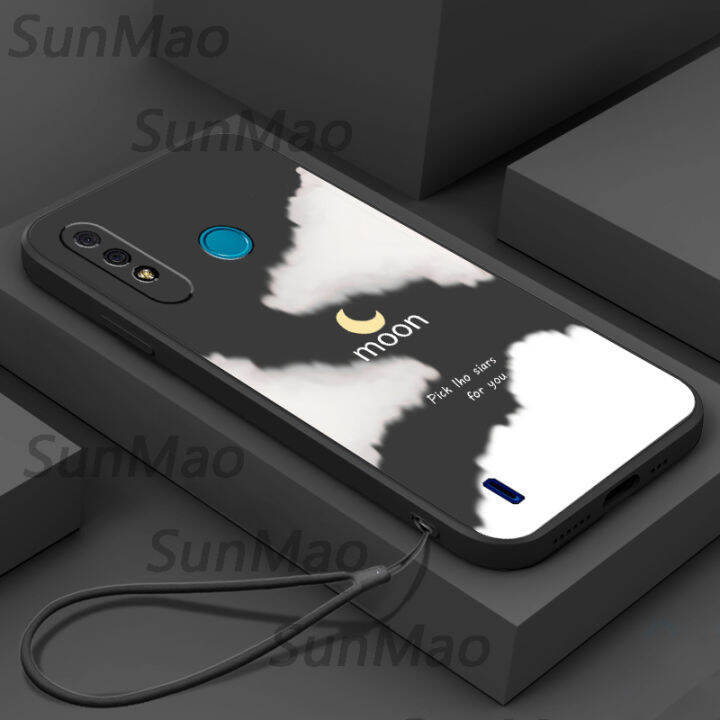 itel a56 and A56 Pro New Design Mobile Phone Case Moon White Cloud ...