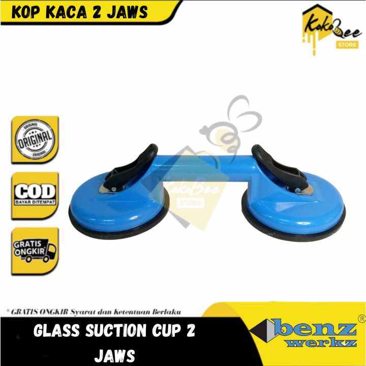 Kop Kaca Kaki 2 / Suction Glass 2 Jaw Benz / Glass suction Plates Kop ...