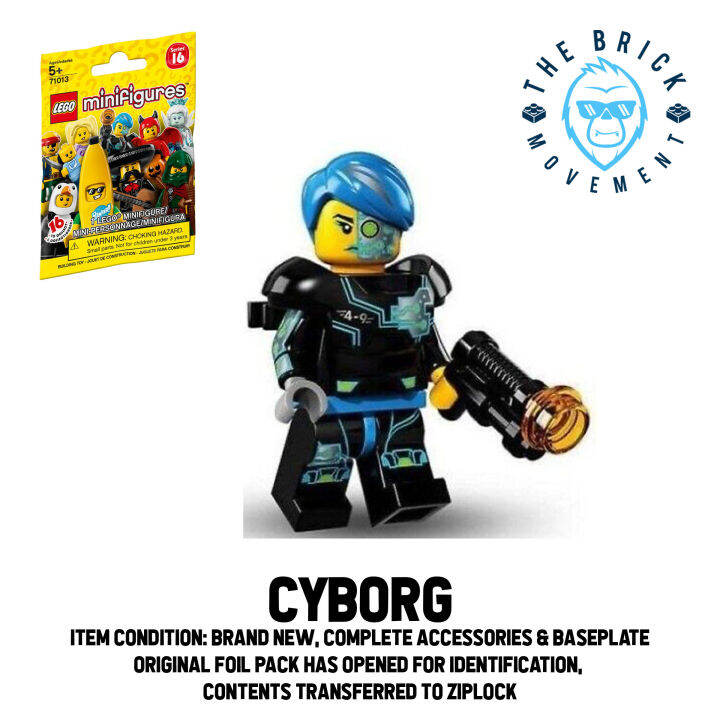 LEGO® Collectible Minifigure Series 16: Cyborg Minifigure | Lazada PH