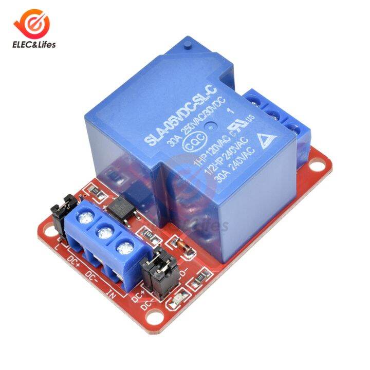 DC 5V 12V 24V 30A High Power 1 Channel Relay Module With Optocoupler ...