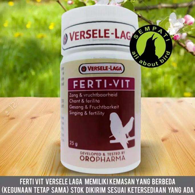Ferti Vit Versela Laga Vitamin Obat Ternak Burung Lovebird Kenari Pena ...