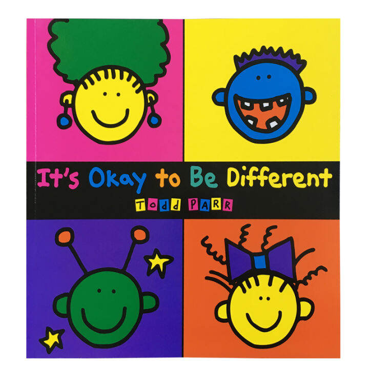 Original English picture book it' S okay to be different Todd Parr ...