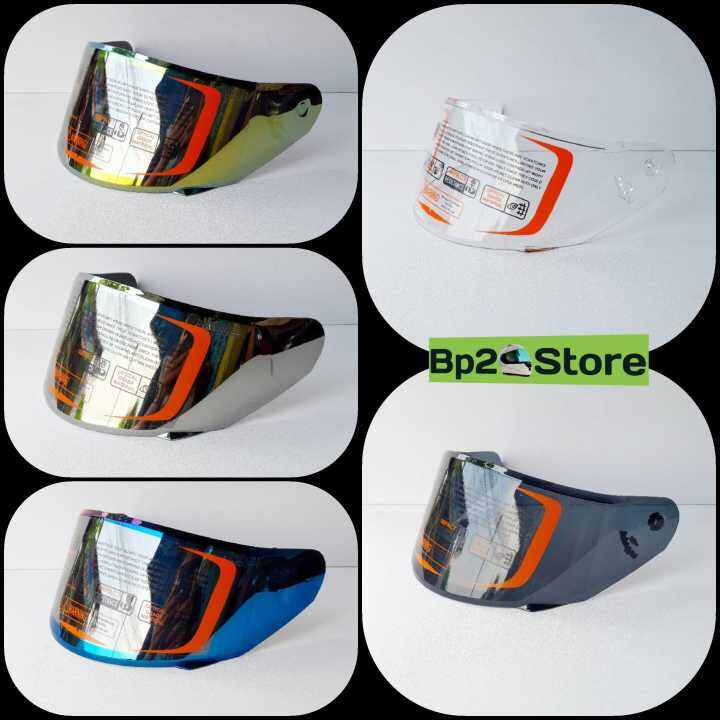 Kaca Helm / Visor Helm NHK GP1000 / NHK Gp Pro Flat Datar | Lazada ...