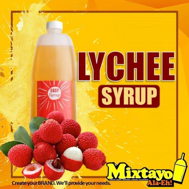 New jiejiaolue532 Lychee Syrup (Easy Brand for Milktea Fruit-Flavored ...
