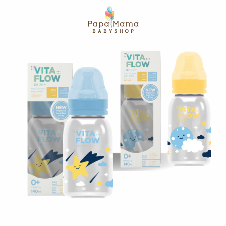 VITAFLOW BOTOL SUSU 140ML VITA FLOW Botol Susu Multifungsi | Lazada Indonesia