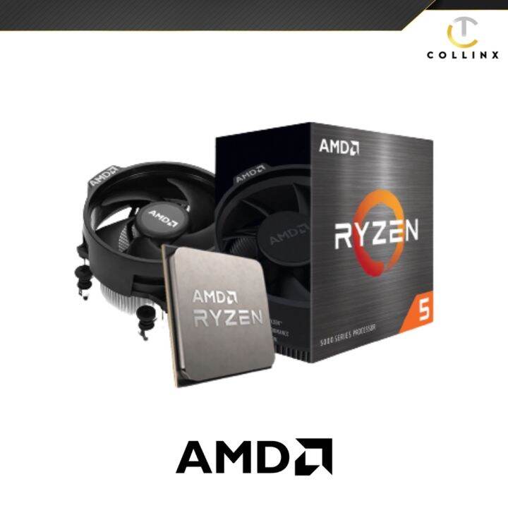 AMD Ryzen 5 5600 Desktop Processor 6 Cores 12 Threads AM4 CPU for PC ...