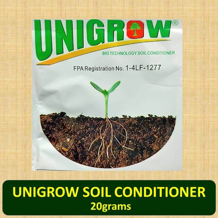 UNIGROW BIOTECHNOLOGY SOIL CONDITIONER (20GRAMS) | Lazada PH