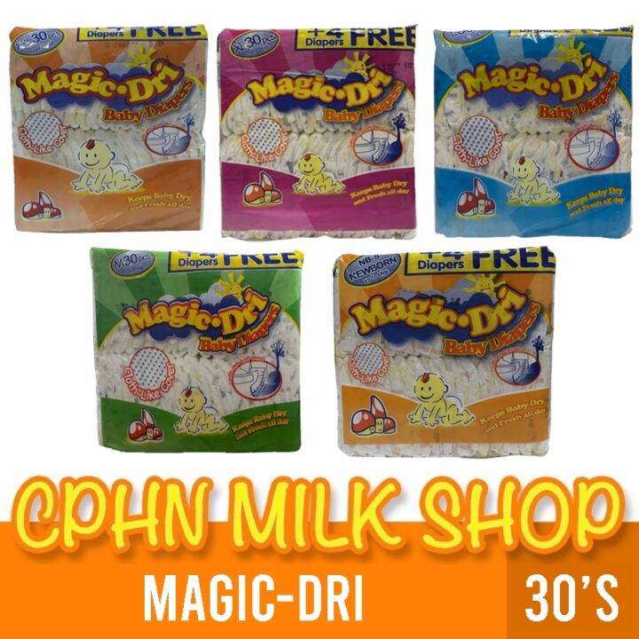 Magic Dri Baby Diaper 30pcs | Lazada PH