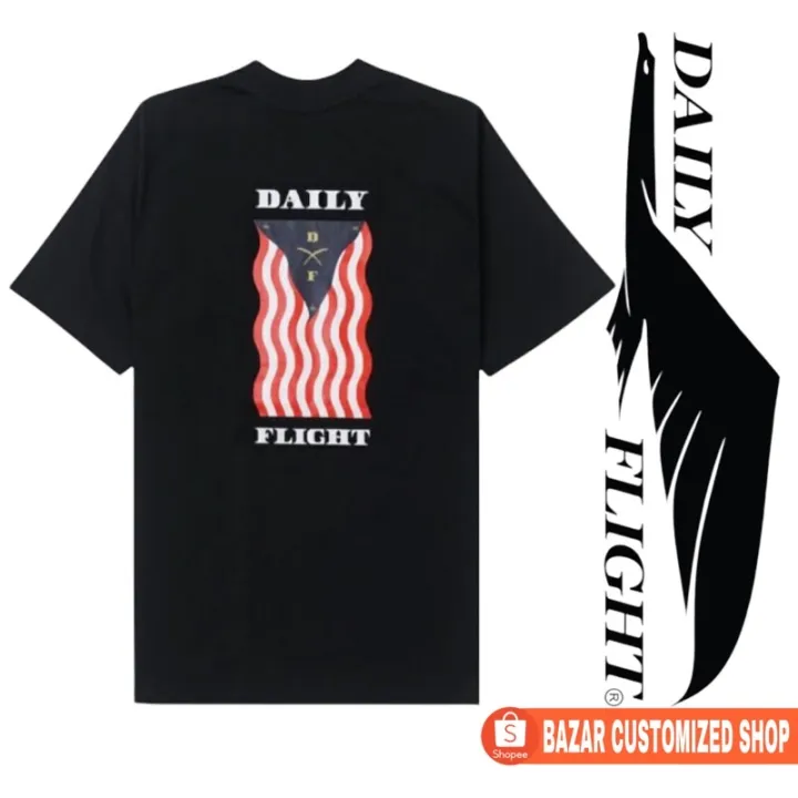 DAILY FLIGHT (FLAG) Quality Shirt | Lazada PH