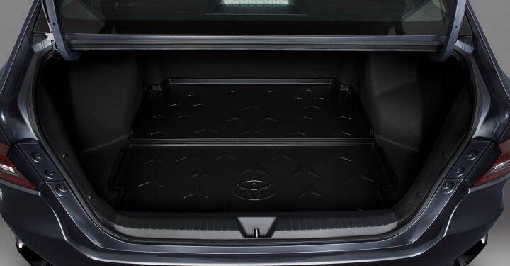 ถาดใส่ของท้ายรถ Toyota Yaris Ativ PS241-BY001 แท้เบิก Chiraauto ...