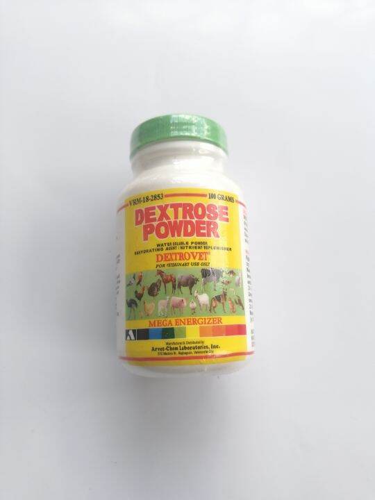 [VETKLIX] DEXTROSE POWDER (DEXTROVET) 100g / For Pets, Livestock ...