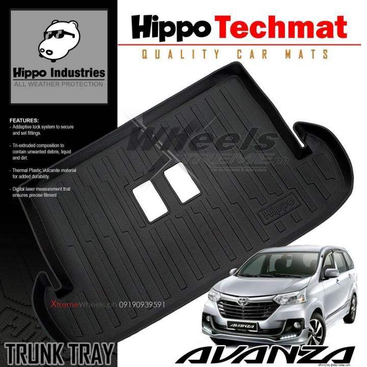 Avanza 2015-2021 Cargo Trunk Tray Hippo matting Deep Dish Matting ...