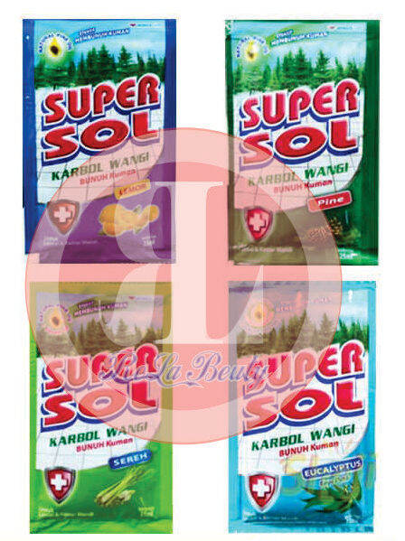 SUPERSOL SACHET 25 ML (1 RENCENG ISI 12 SACHET) | Lazada Indonesia