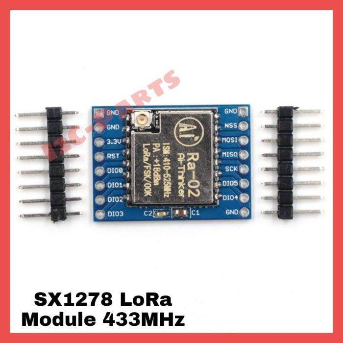SX1278 LoRa Module 433MHz 10KM Ra-02 Ai-Thinker Wireless Transceiver | Lazada Indonesia