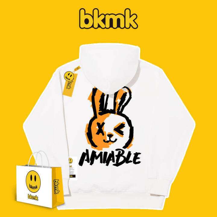 Bkmk เสื้อสำหรับทั้งหญิงและชายเสื้อกันหนาวฮู้ดสวมหัวกระต่ายการ์ตูน ...