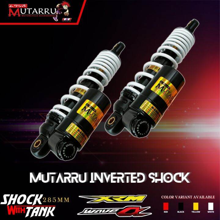 MUTARRU INVERTED SHOCK with Tank for WAVE/XRM/TMX | Lazada PH