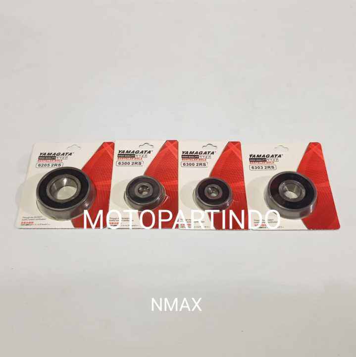 BEARING RODA DEPAN BELAKANG YAMAHA NMAX 155 AEROX 155 LAHER BERING RODA ...