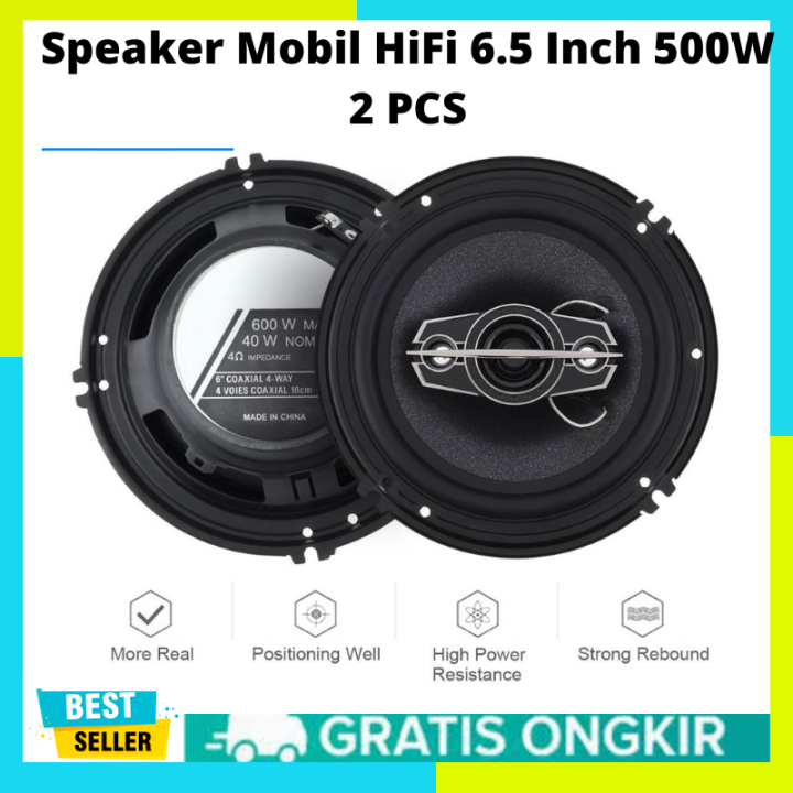 ( 2PCS ) Speaker Pintu Mobil 6 inci Salon Mobil Subwoofer Mobil HiFi ...