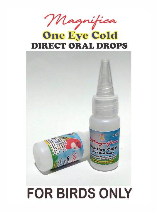 Magnifica One Eye Cold Direct Oral Drops for Birds 20ml | Lazada PH