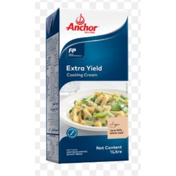 Anchor extra yield cooking cream 1liter | Lazada PH