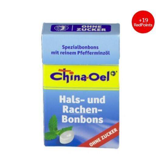 German original ChinaOel lark oil throat lozenge mint flavor cool and ...