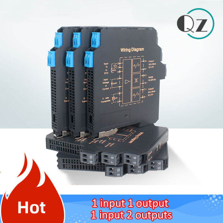 1 in 1 out 1 in 2 out Ultra-thin signal isolation transmitter current voltage transmitter multi ...