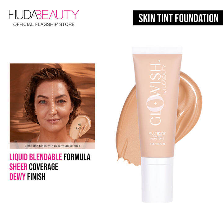 HUDA Beauty GloWish Multi Dew Skin Tint | Lazada PH