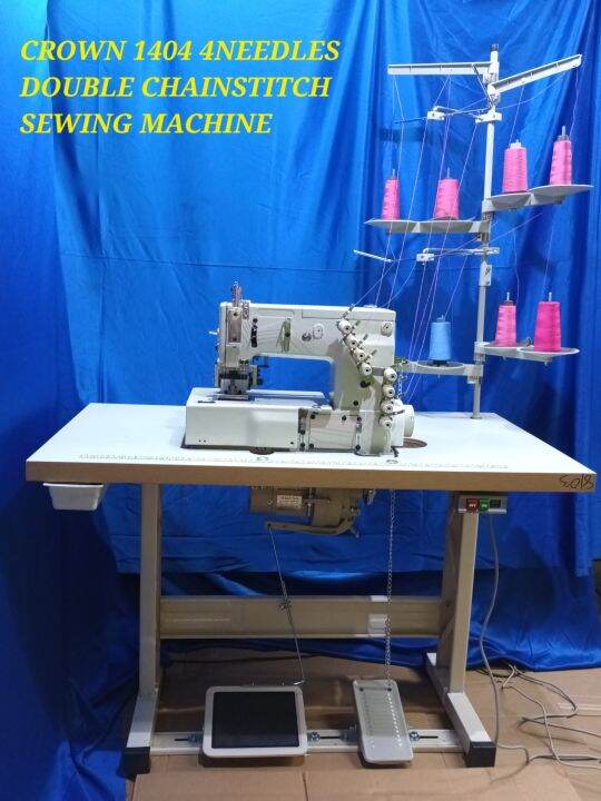 CROWN 1404 4NEEDLES DOUBLE CHAINSTITCH SEWING MACHINE | Lazada PH