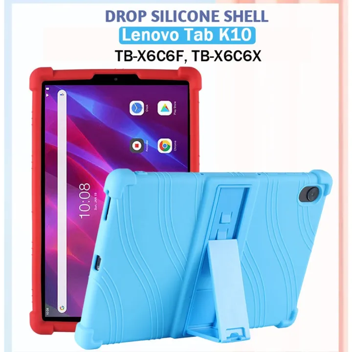 สำหรับ Lenovo Tab K10 10.3นิ้ว TB-X6C6F, TB-X6C6X กรณีซิลิโคนเด็กปกคลุมสำหรับ Lenovo Tab K10 10. ...