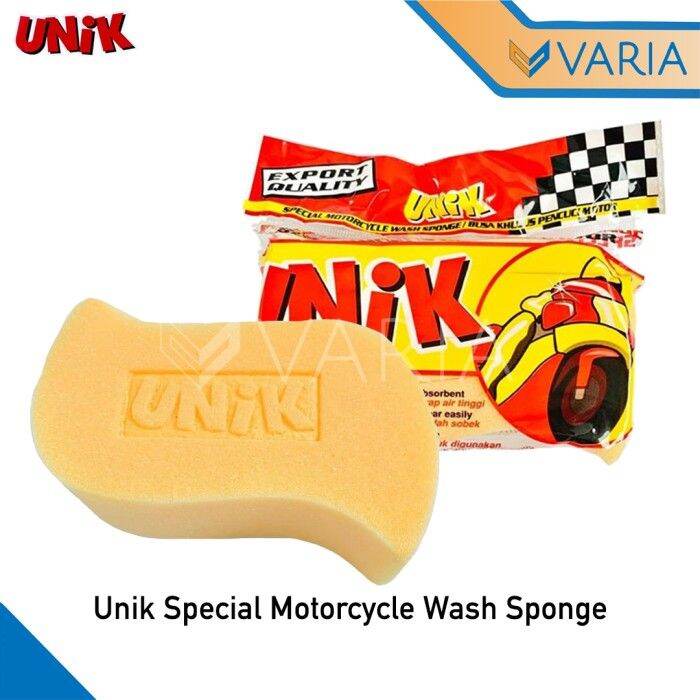 Unik Spon Busa Cuci Motor Special Motorcycle Wash Sponge | Lazada Indonesia