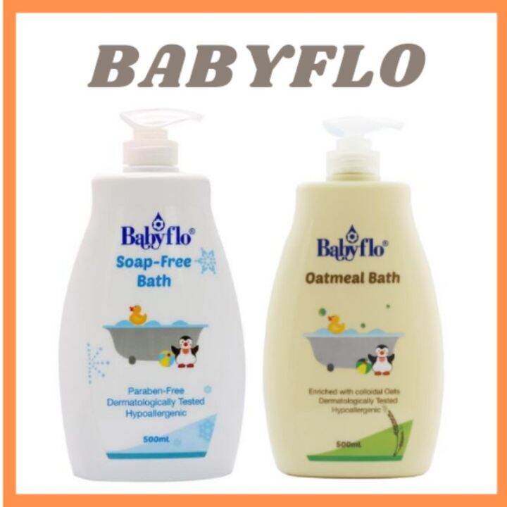 Babyflo Oatmeal Bath & Soap-Free Bath 500 ML Refill | Lazada PH
