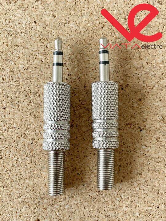 1 BUAH JACK MINI STEREO BESI JACK MINI SILVER JACK AUDIO 3,5MM | Lazada ...