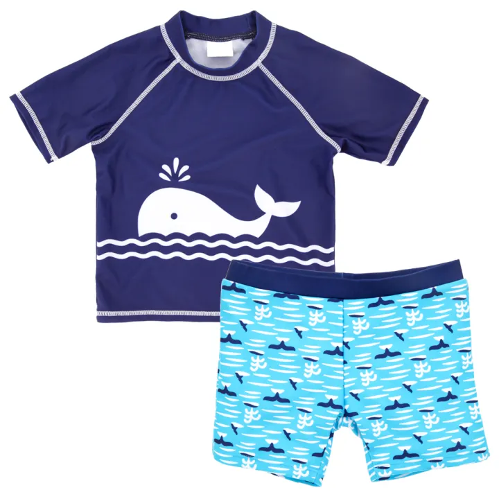 1T-7T Two Piece Swimsuits for Children Swimwear Child Swim Trunk Beach ...