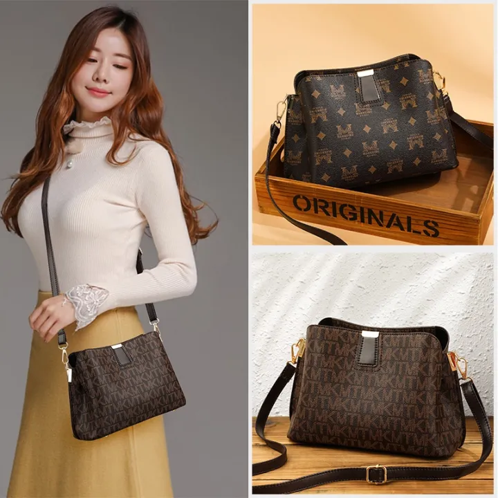 #8056 New Arrival Korean foreign style women's bag multi compartment ...