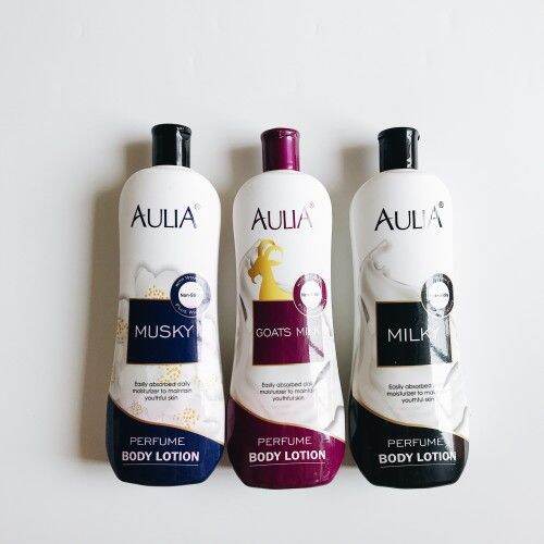 AULIA Perfume Body Lotion 600 ml [Hand Body With Niacinamide,Vitamin E ...